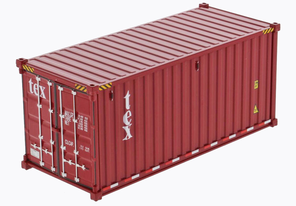 Shipping Container Scale Model Vs Modern Mo Pac And Brooks Ho Scale
