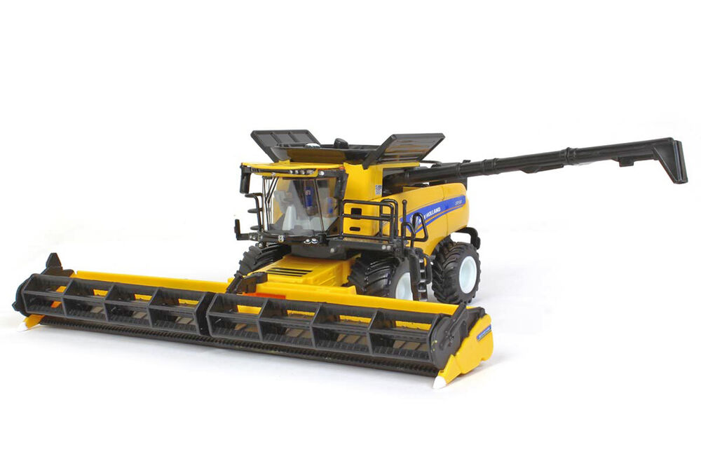 NEW HOLLAND CR9.90 HEADER with 40 ft DRAPER FRONT Spec edn 45 years of ...