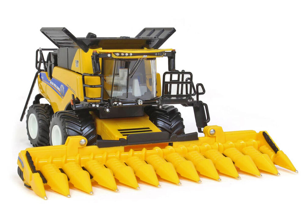 NEW HOLLAND CR9.90 HEADER with 40 ft DRAPER FRONT Spec edn 45 years of ...