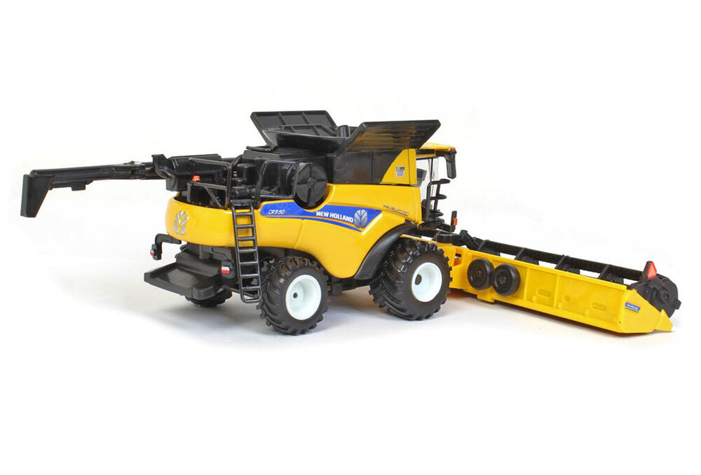 NEW HOLLAND CR9.90 HEADER with 40 ft DRAPER FRONT Spec edn 45 years of ...