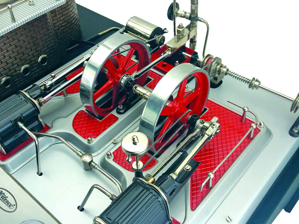 WILESCO D32 STEAM BOILER with TWIN CYLINDER ENGINE | Collector Models